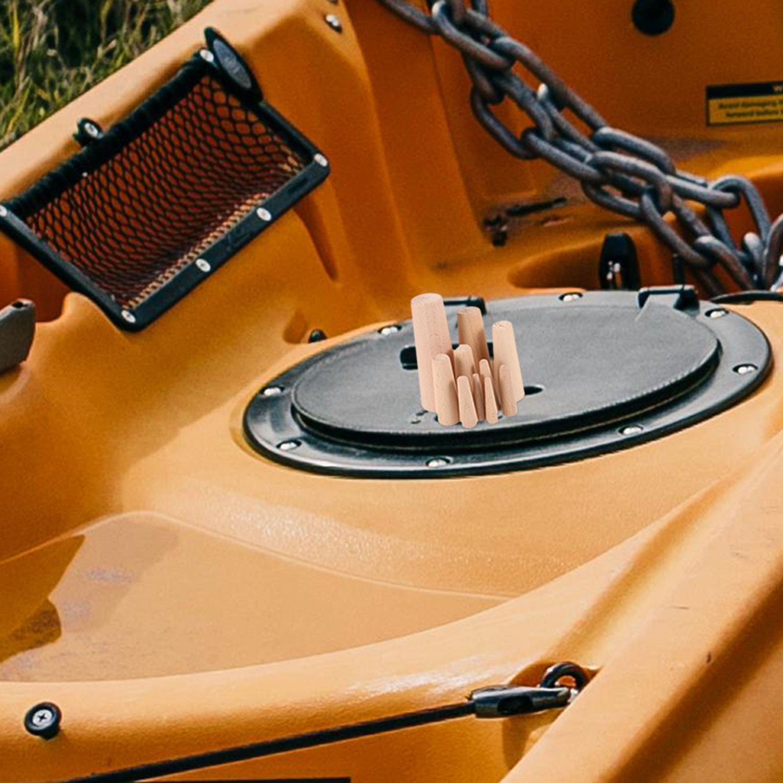 WHAMVOX 10Pcs Emergency Boat Stopper Kayak Drain Plug Replacement Drain ...