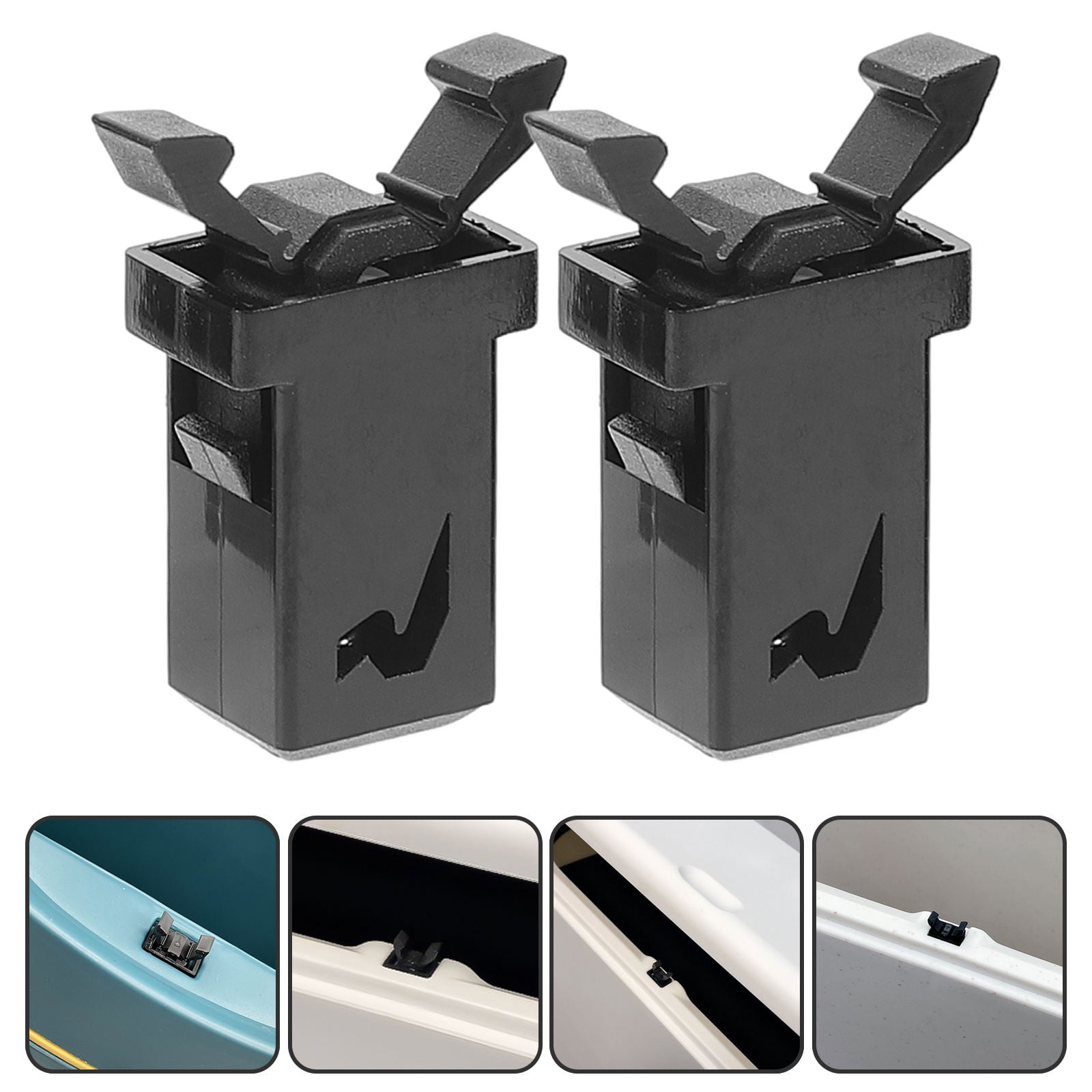 WHAMVOX 10Pcs Press-Type Switch Lock for Trash Can Buckles Garbage Bin ...