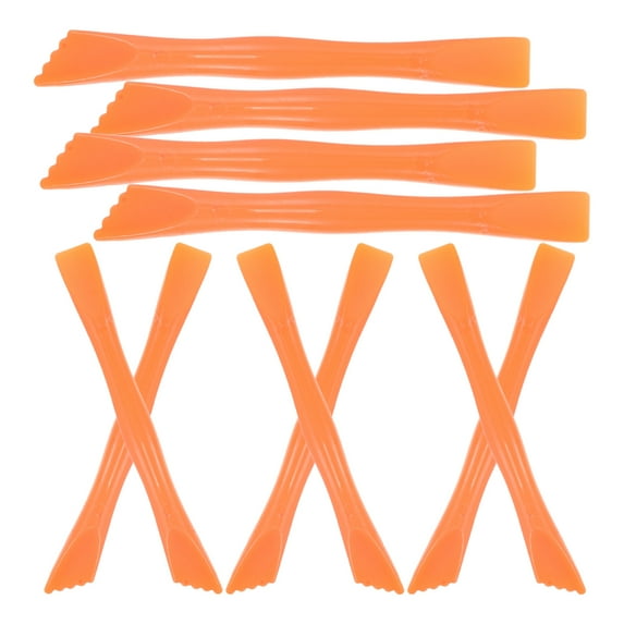 WHAMVOX 10Pcs Small Chisel for Kids Dinosaur Excavation Orange PVC ...