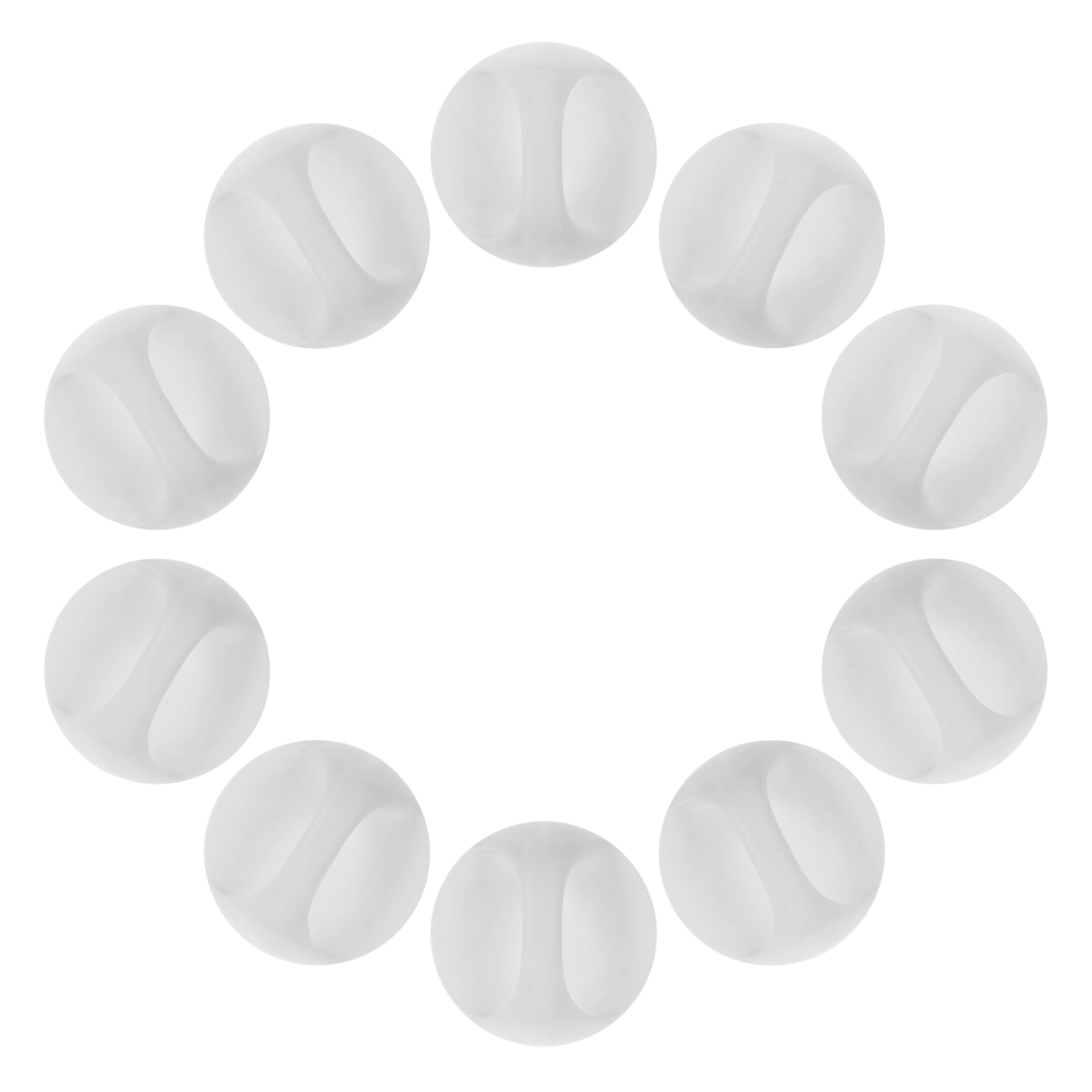 WHAMVOX 10pcs Adhesive Knobs Sticky Cabinet Handles Instant Adhesive ...