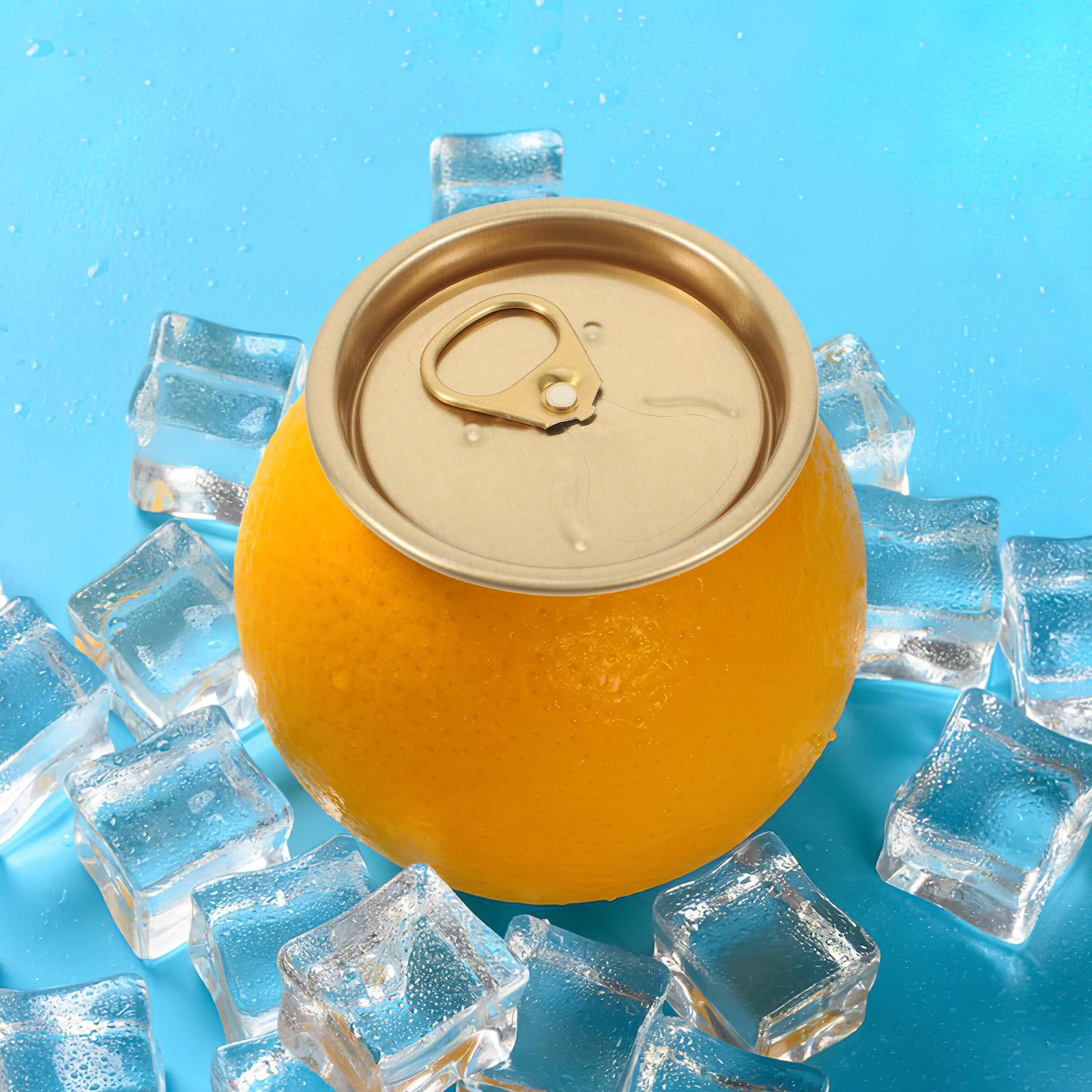 WHAMVOX 10pcs Aluminum Can Lids Soda Can Making Accessories Solid ...