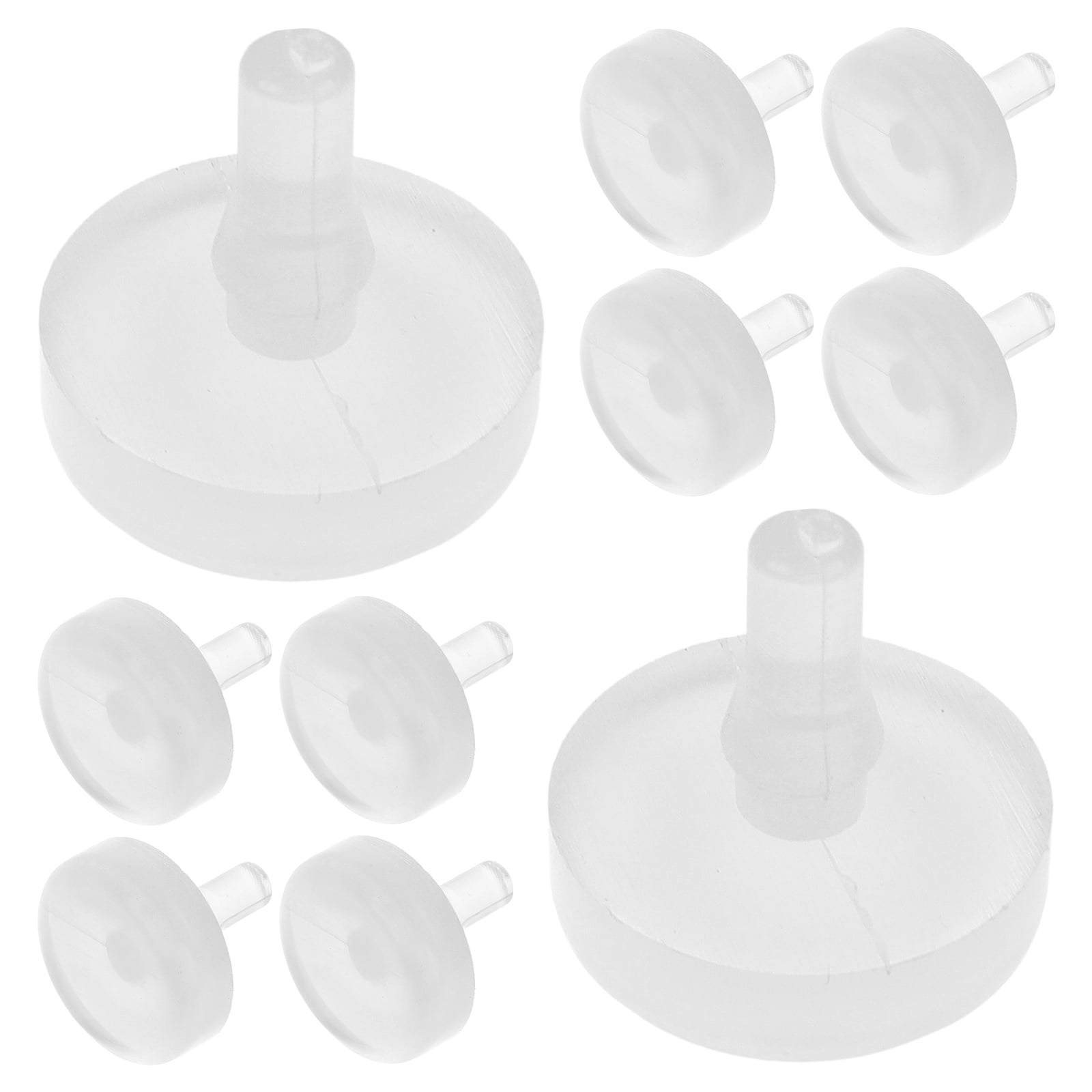 WHAMVOX 10pcs Brake Pedal Stopper Brake Light Switch Pads Replacement ...