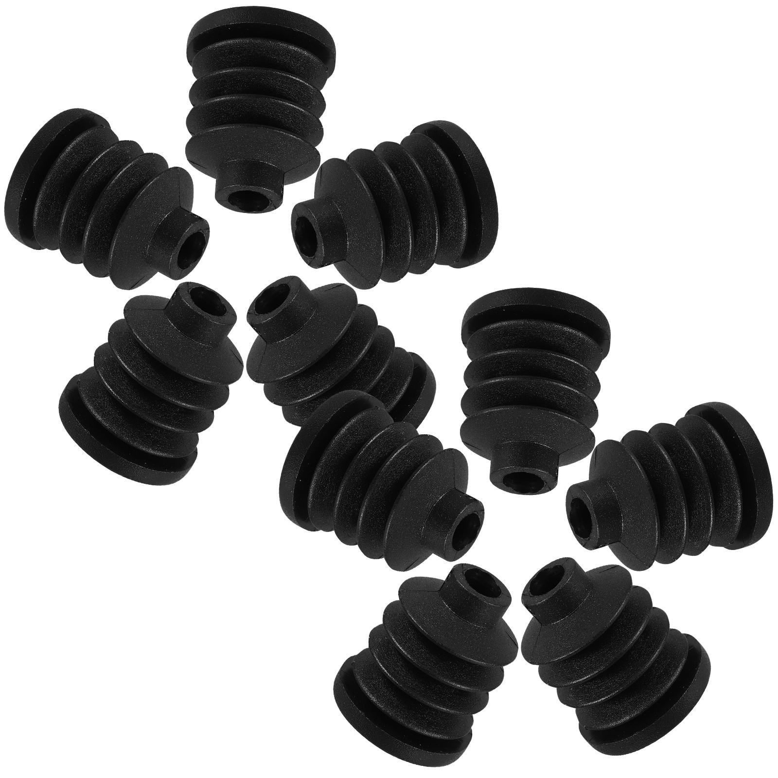 WHAMVOX 10pcs Caster Insert Sleeves For Baby Bed Changing Table Chair ...