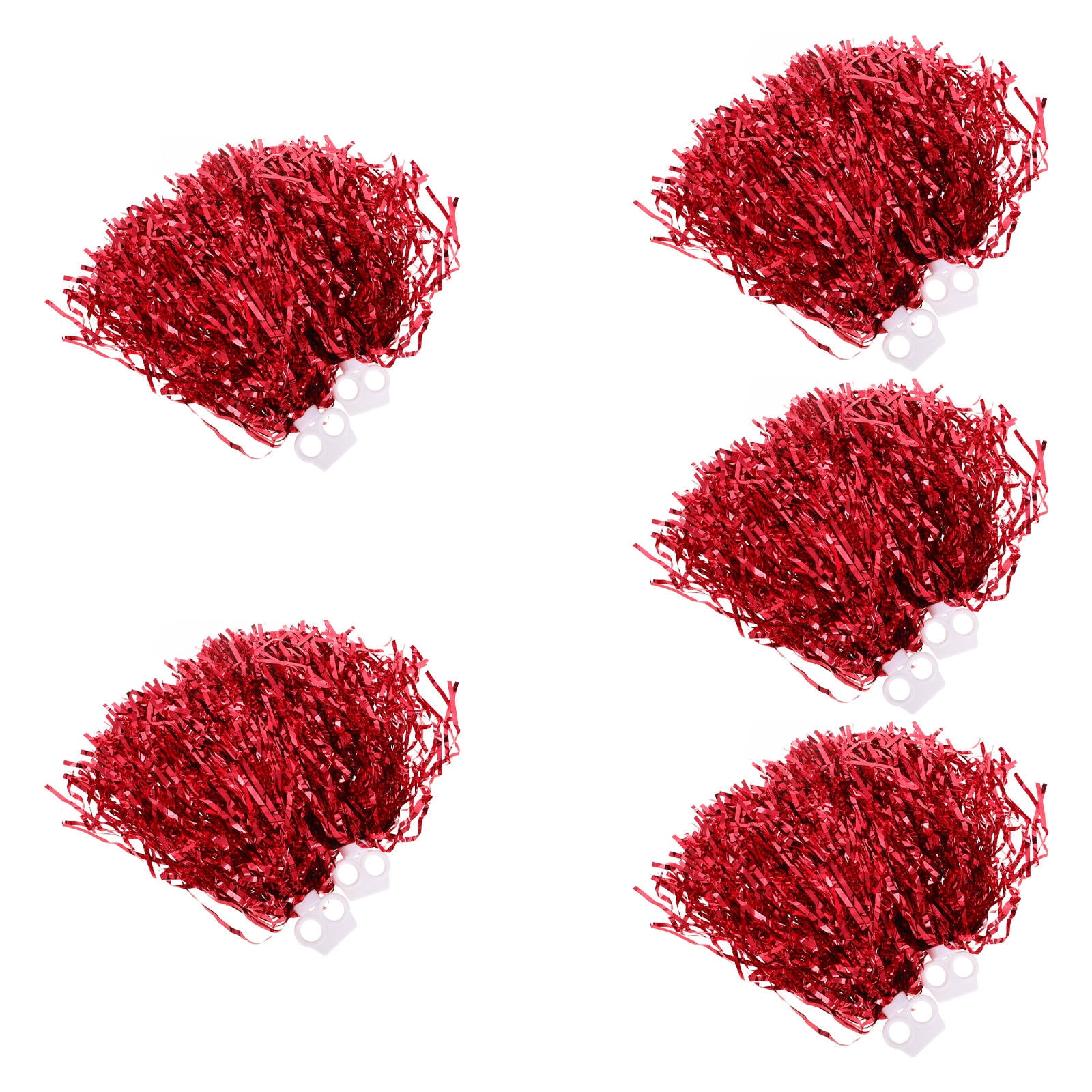 WHAMVOX 10pcs Cheerleading Pom Poms Compact Cheer Poms For Party Dance ...