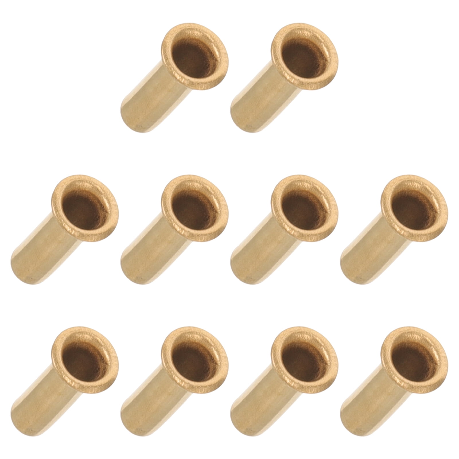 WHAMVOX 10pcs Compression Fittings Copper Ferrules Oil Lines Inserts ...