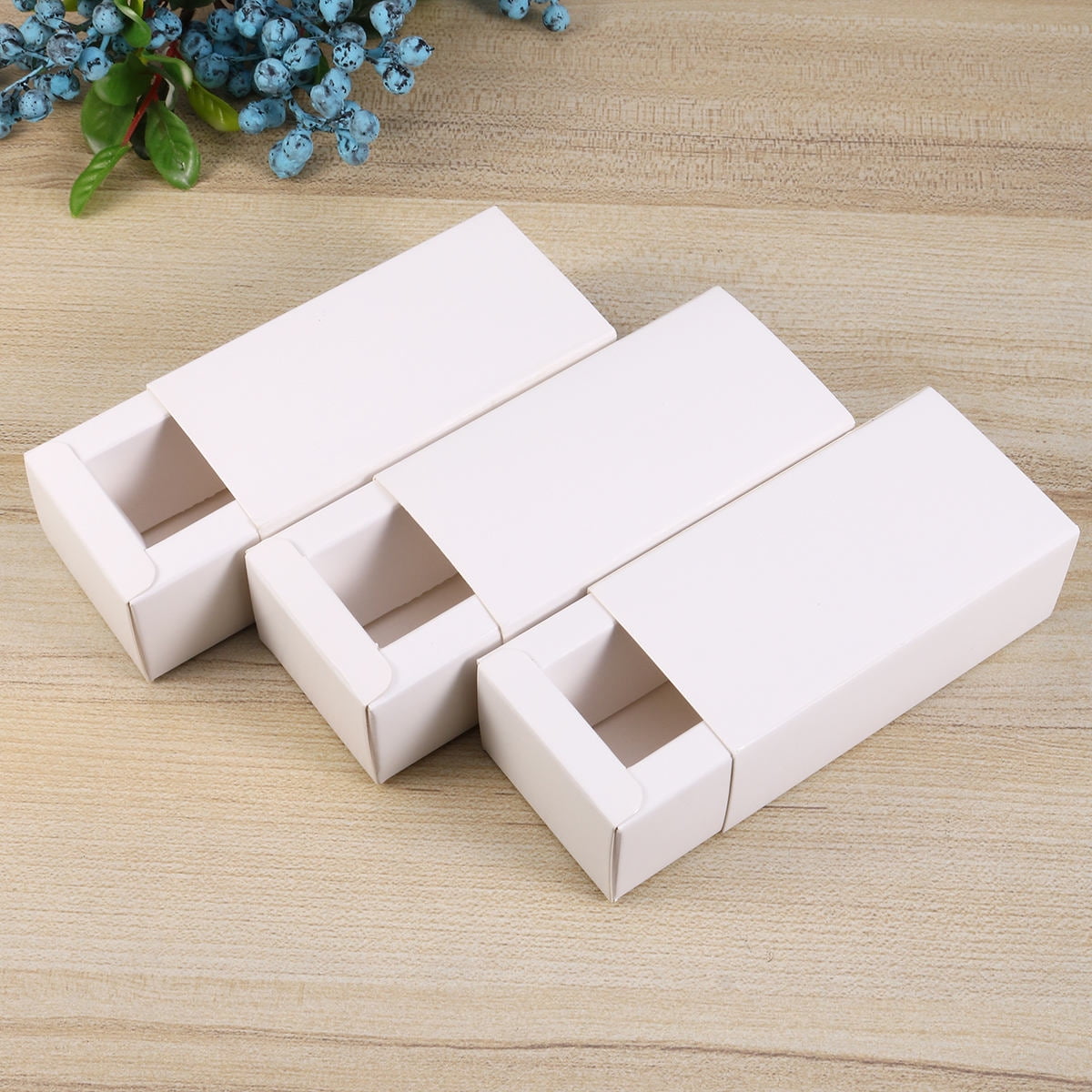 WHAMVOX 10pcs DIY Drawer Box DIY Storage Box Paperboard Drawer Box ...