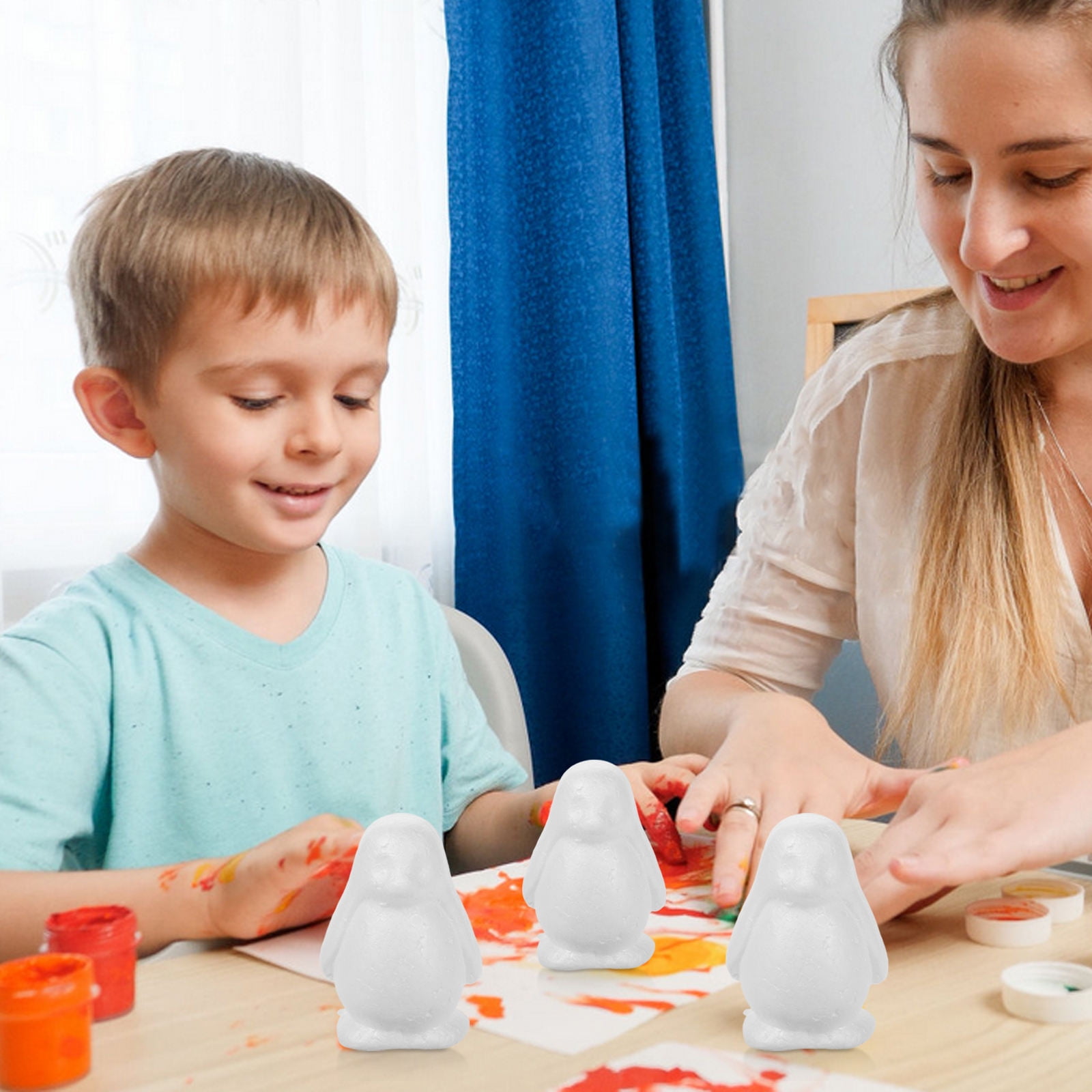 WHAMVOX 10pcs Foams Embryos Decorations Foam Embryos For Crafts Foams ...