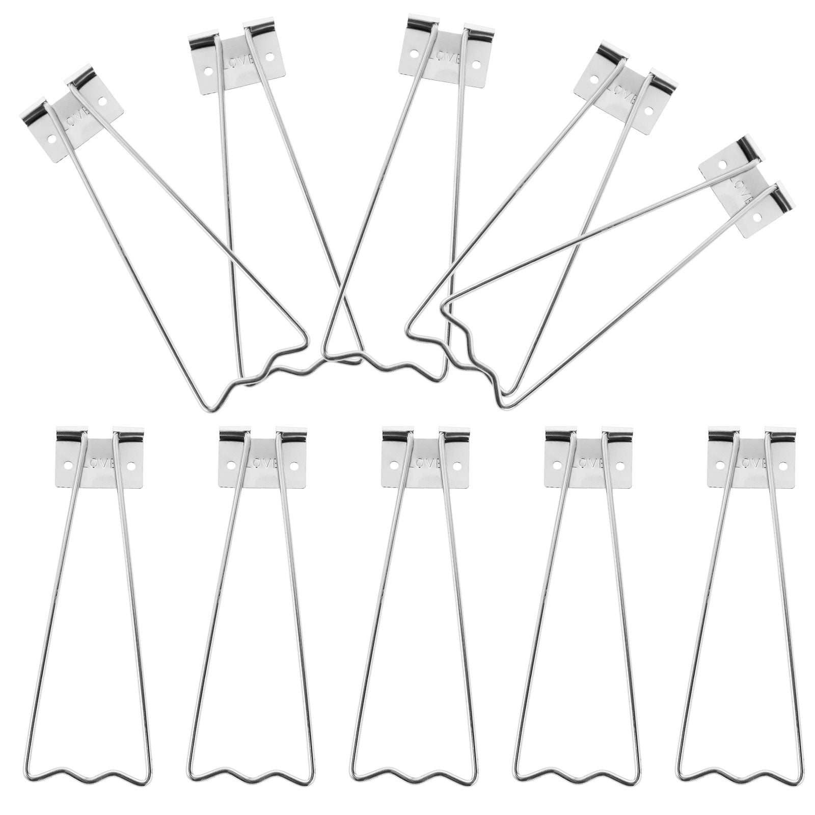 WHAMVOX 10pcs Photo Frame Back Supports Mirror Easel Back Holder ...