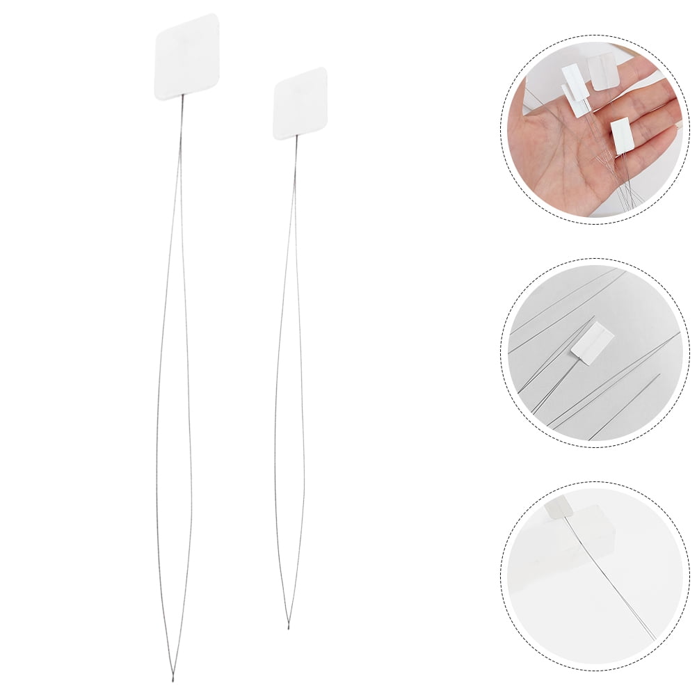 WHAMVOX 10pcs Punch Needle Threaders Diy Needle Threading Tool Steel ...