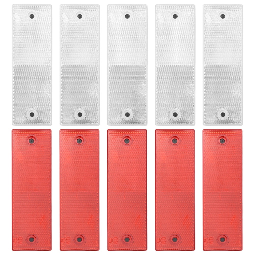 WHAMVOX 10pcs Reflective Stickers Car Doors and Bumpers Outdoor ...