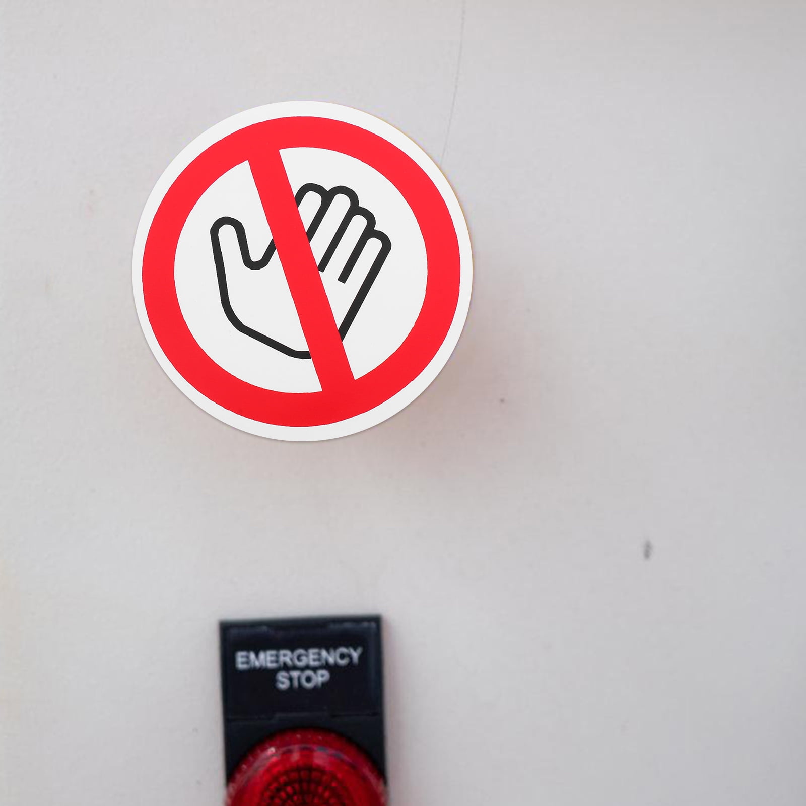 WHAMVOX 10pcs Safety Warning Sign Decals For Factory Machines Do Not ...