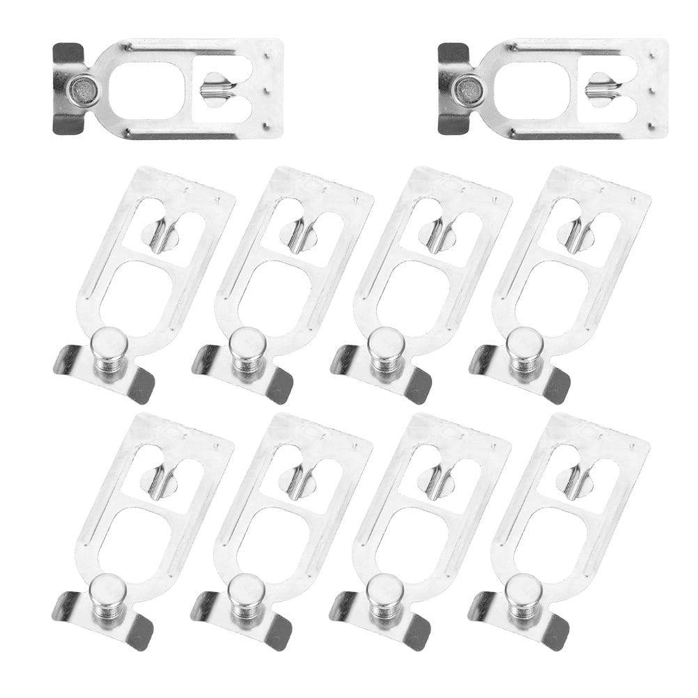 WHAMVOX 10pcs Shelf Pegs for Shelves Pallet Rack Safety Clip Kitchen ...