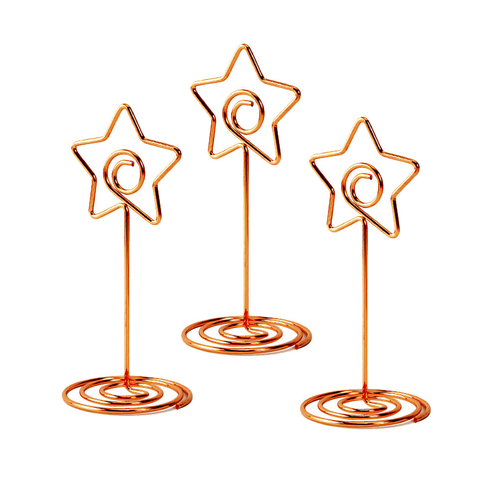 WHAMVOX 10pcs Star Memo Clip Creative Memo Note Paper Photo Holder ...