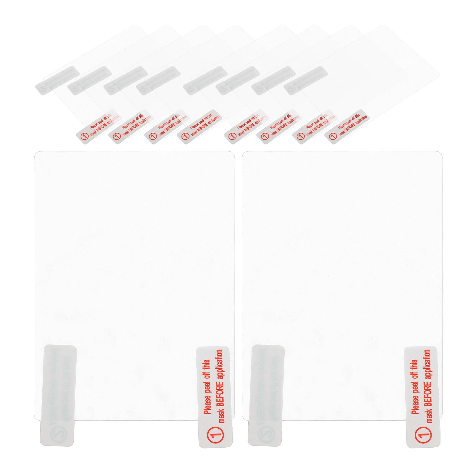 WHAMVOX 10pcs Transparent Electrostatic Stickers For Car Windshield ...