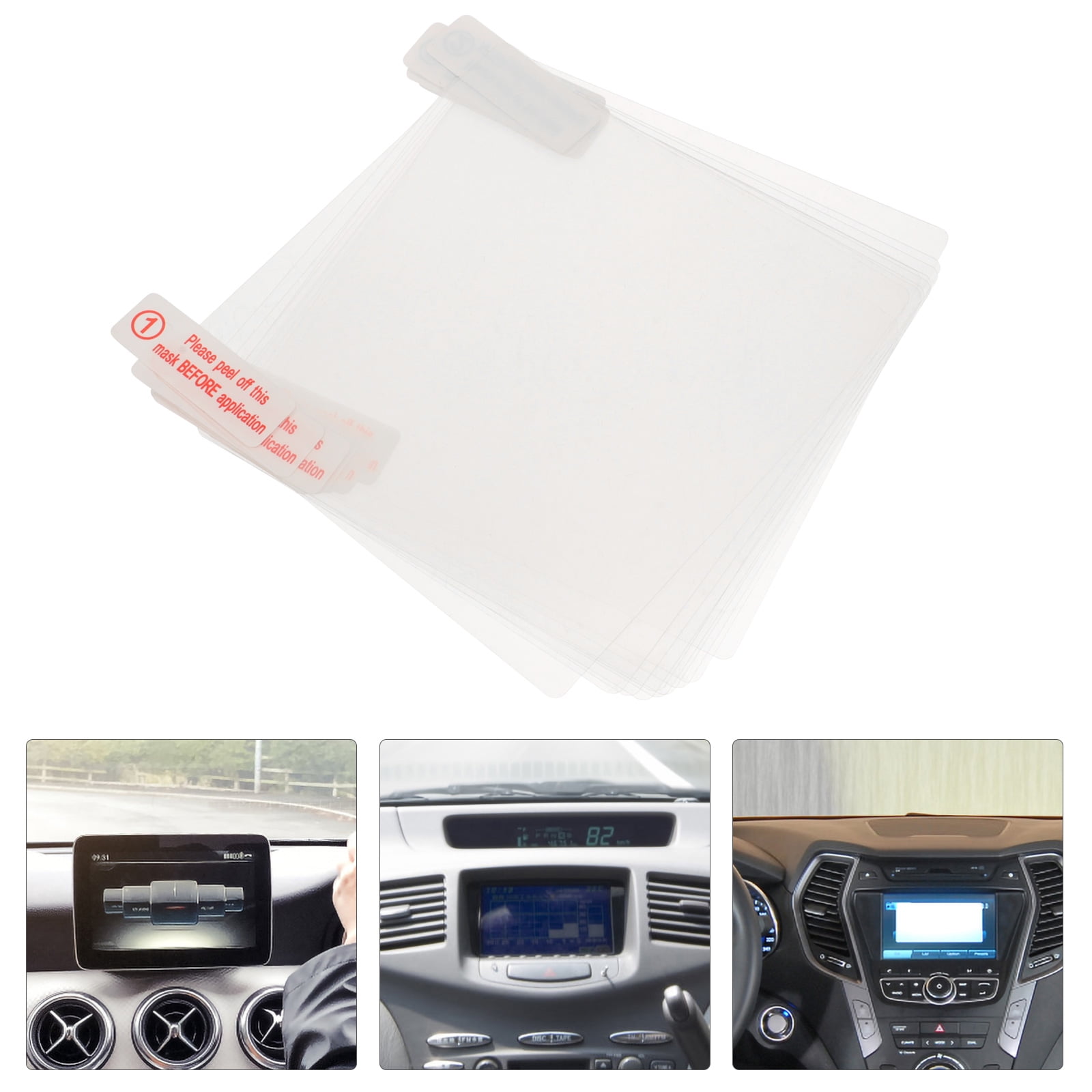 WHAMVOX 10pcs Windshield Sticker Applicators Car ETC Static Stickers ...