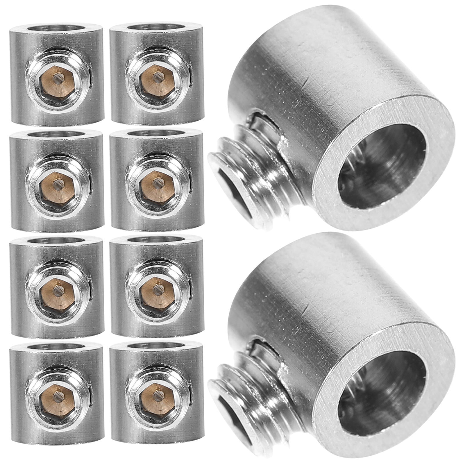 FESTFENDS Wire Fastener Square Metal Cable Clamp 10Pcs - Walmart.com