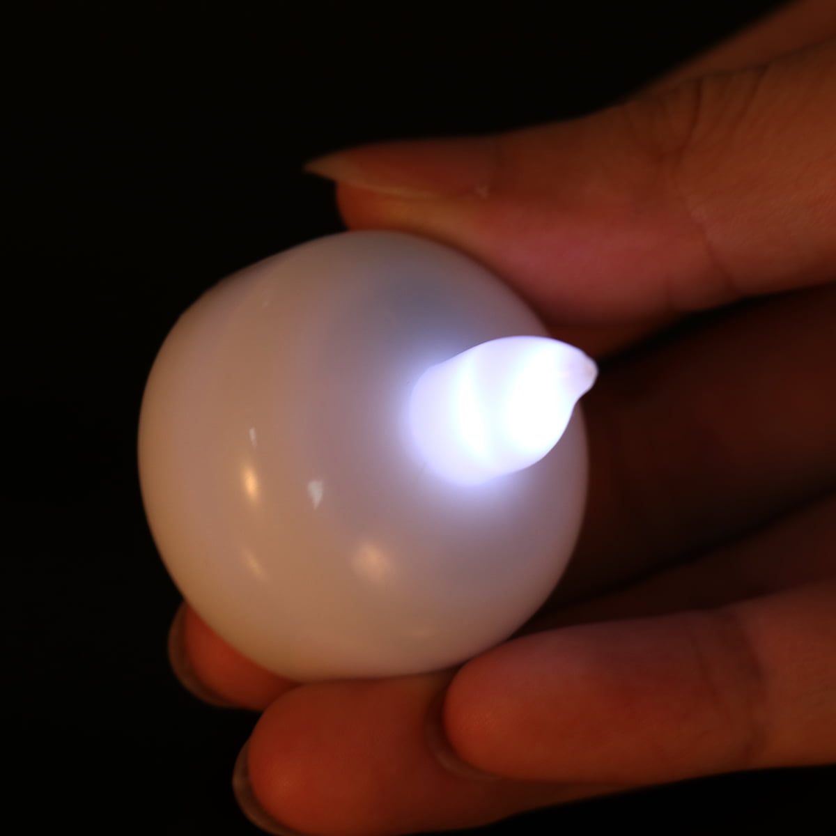 WHAMVOX 12 Pack White LED Floating Candles for Home Decor Weddings ...