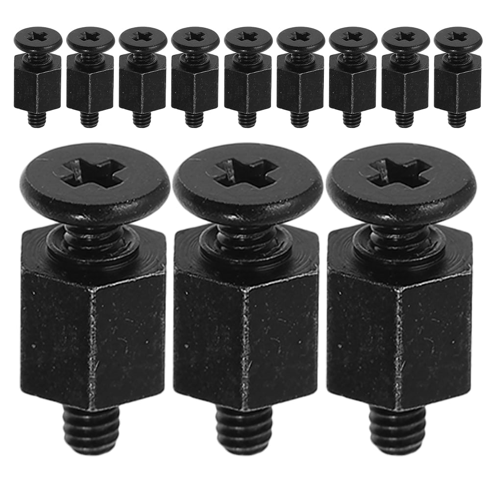 WHAMVOX 12 Pcs Computer Motherboard Screws Kit Mounting Hexagon Head ...
