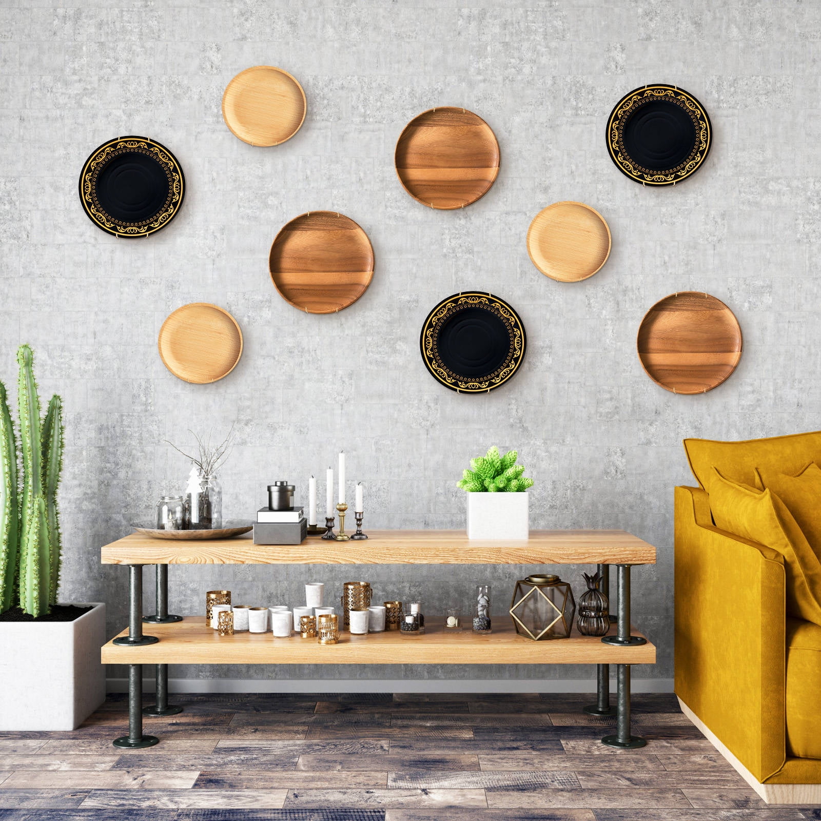 WHAMVOX 12 Pcs Decorative Plate Wall Holder Holders for Displaying on ...