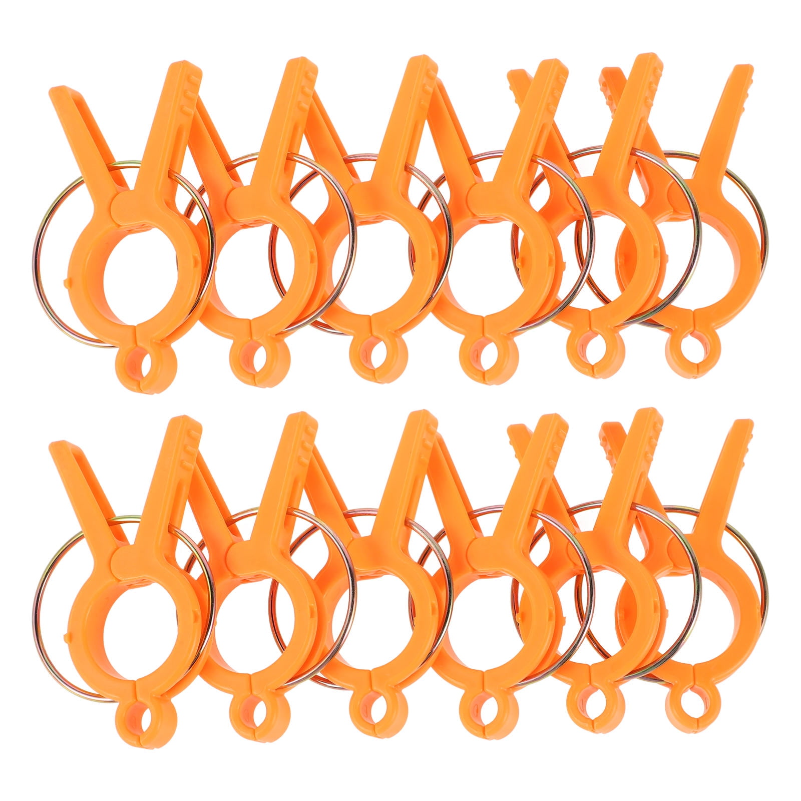 WHAMVOX 12 Pcs Flower Support Clamp Plant Grafting Clip Vine Stakes ...