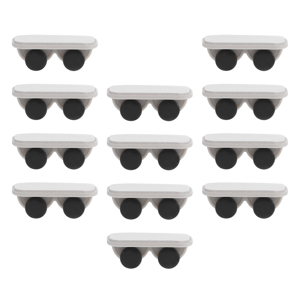 WHAMVOX 12 Pcs One Wheel Swivel Bin Garbage Cans Trash Storage Crate ...