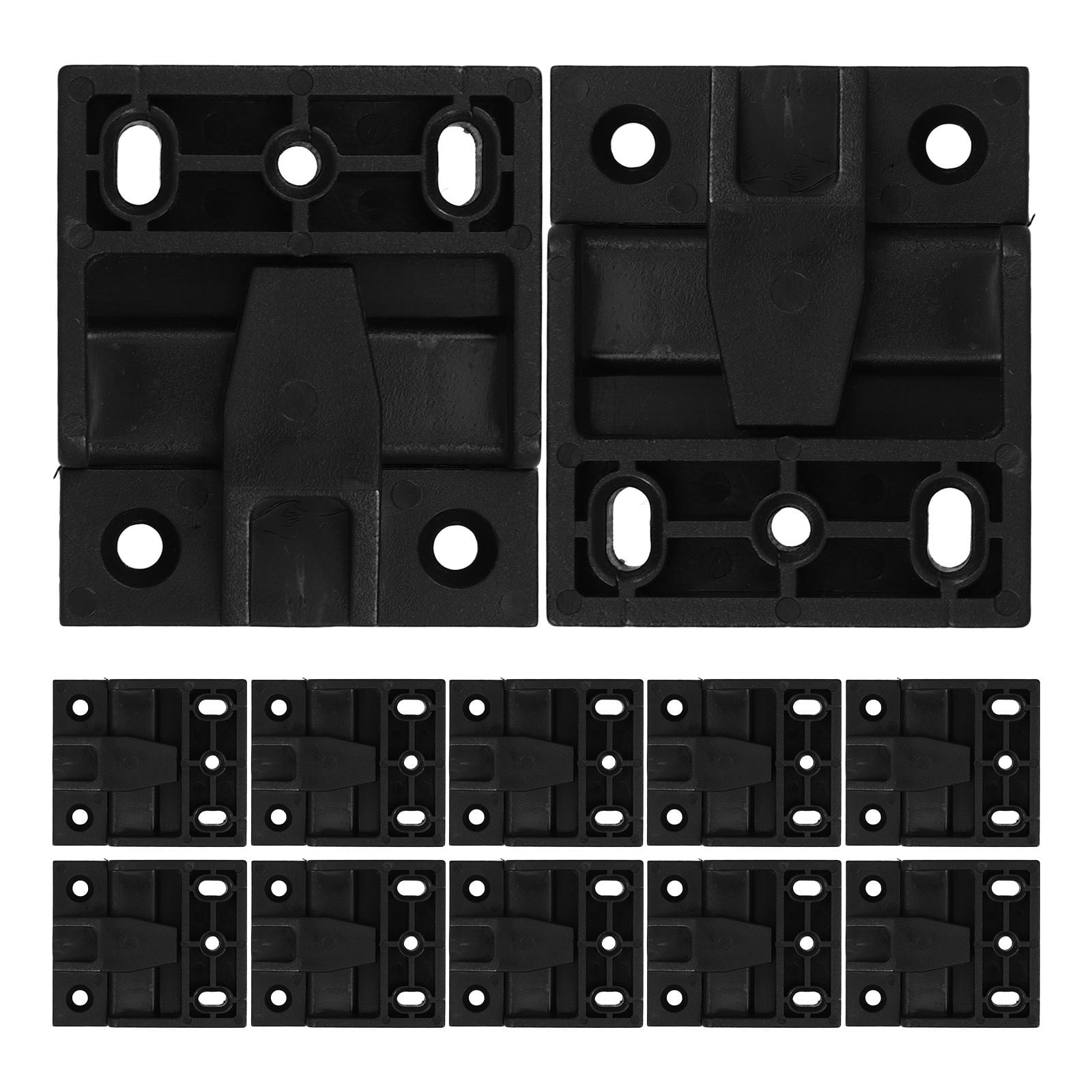 WHAMVOX 12 Set Concealed Partition Bracket Easy and Fast Install Drawer ...