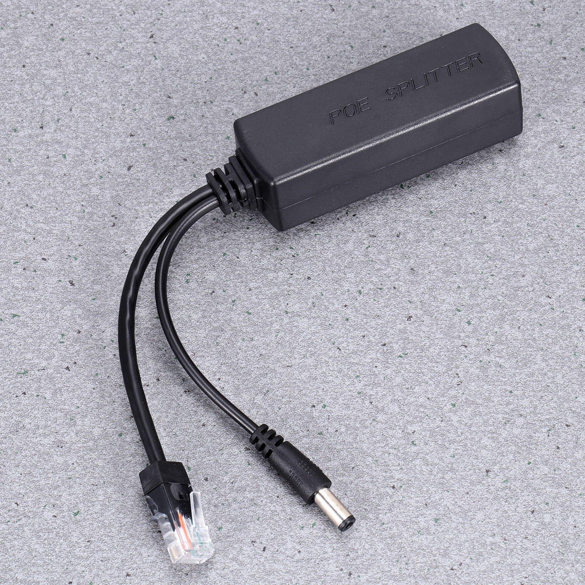 WHAMVOX 12 V Power Over Ethernet Adapter IP Camera POE Splitter Black ...
