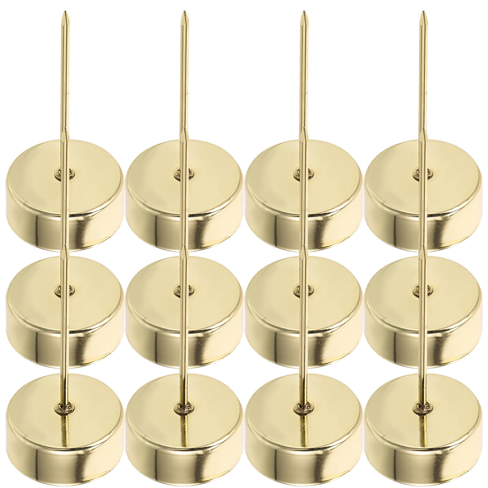 WHAMVOX 12pcs Candle Holder with 7cm Spike Desk Christmas Tree Candle ...