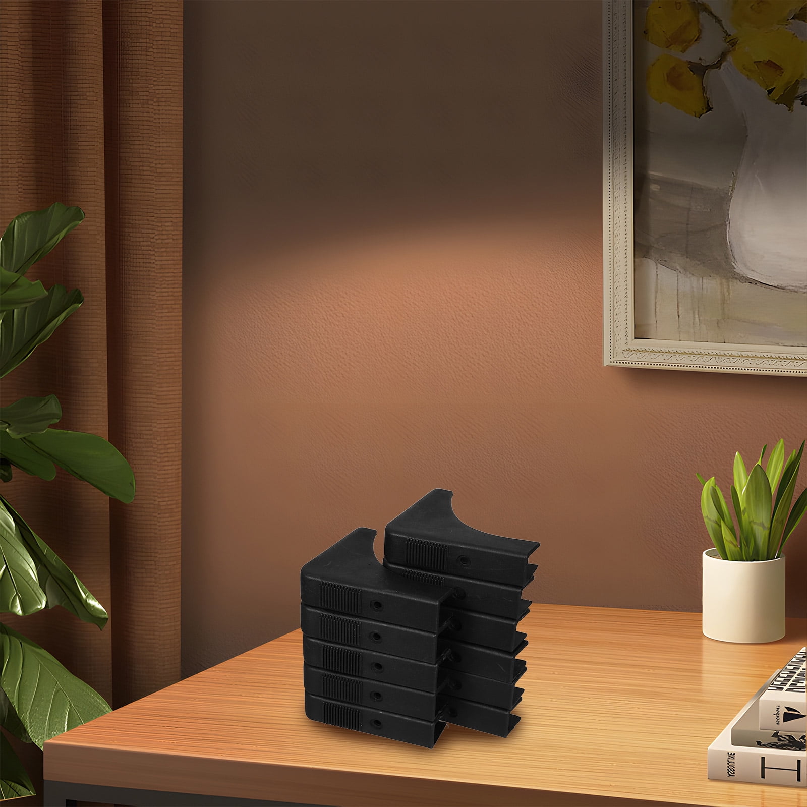 WHAMVOX 12pcs Chair Leg Caps Non-Slip Outdoor Chair Foot Caps Plastic ...