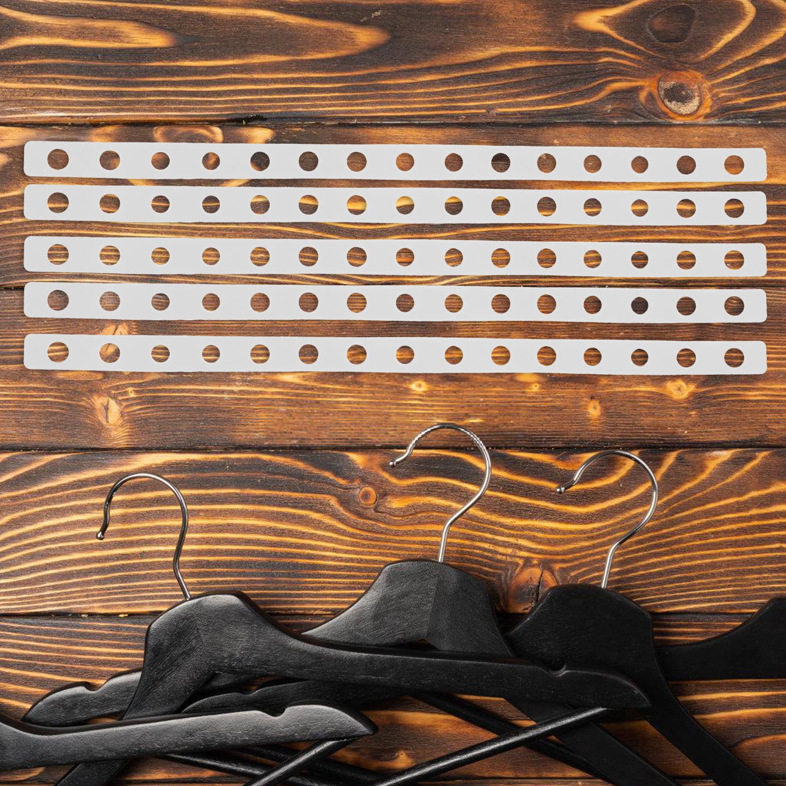 WHAMVOX 12pcs Closet Organizer Hanger Strips For Displaying Garments ...