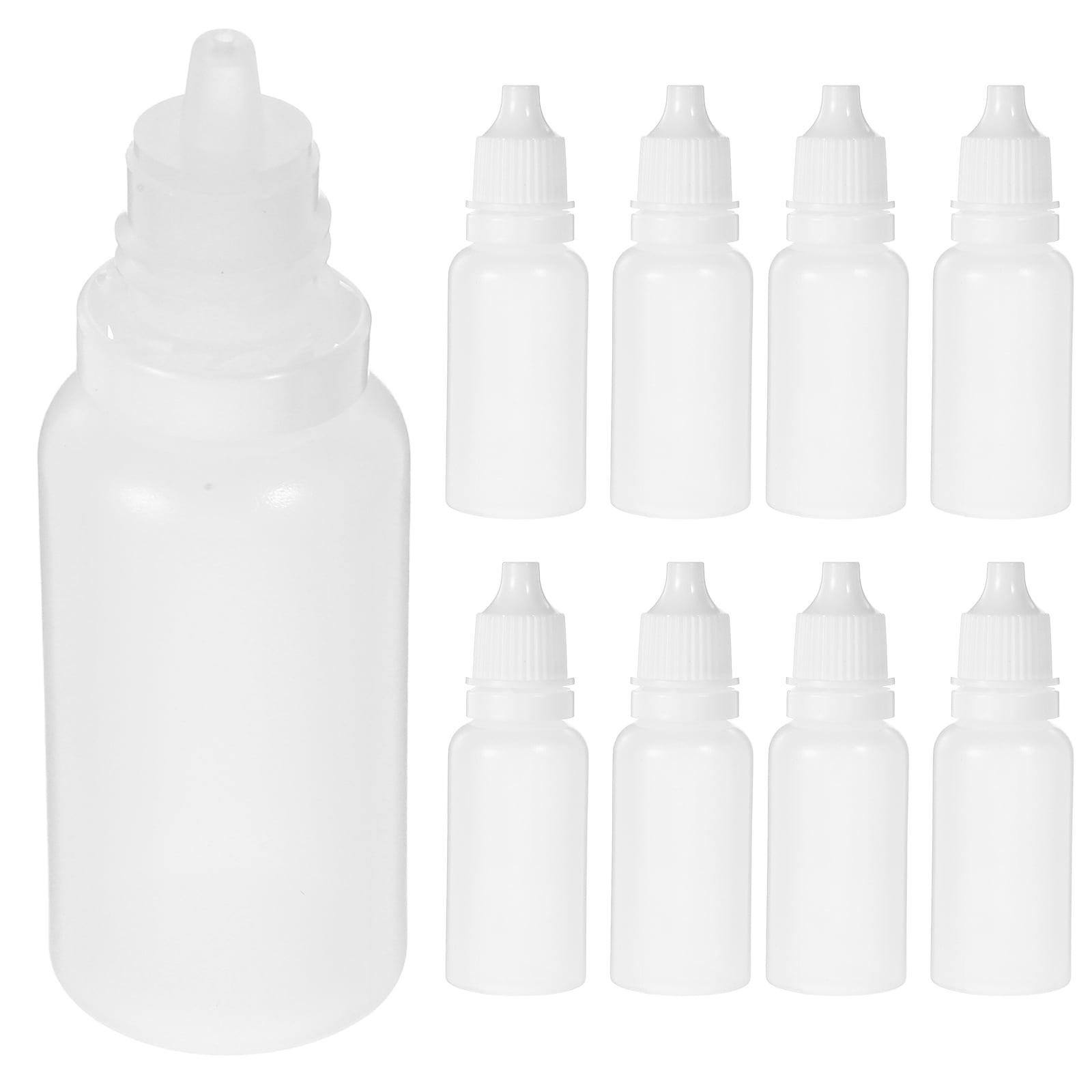 WHAMVOX 12pcs Dropping Bottles Eye Dropper Bottles Mini Dropper Bottles ...