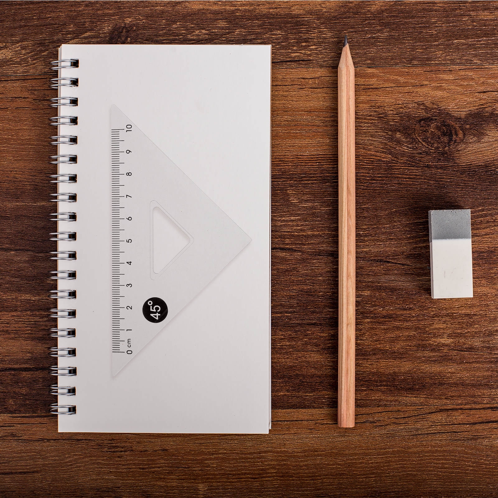 WHAMVOX 12pcs Geometry Rulers Tools Drawing Triangle Rulers Plastic ...