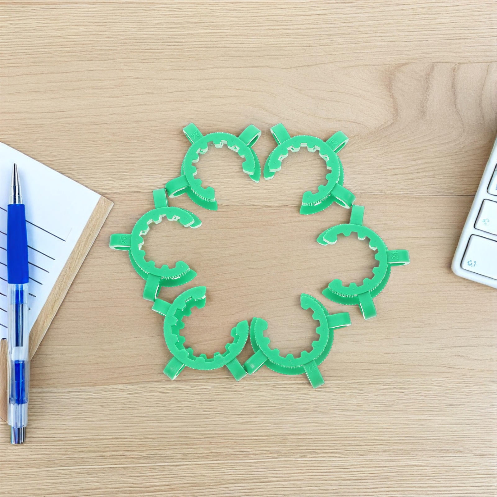 WHAMVOX 12pcs Plastic Laboratory Clamp for Laboratory Glass Fixing and ...