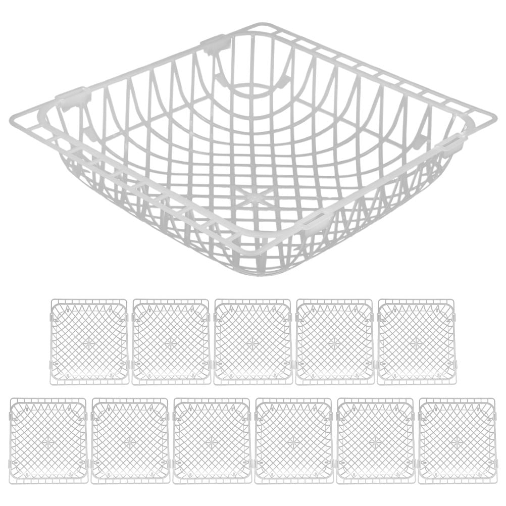 WHAMVOX 12pcs Plastic Pigeon Nest Pigeon Hatching Nest Bird Hatching ...