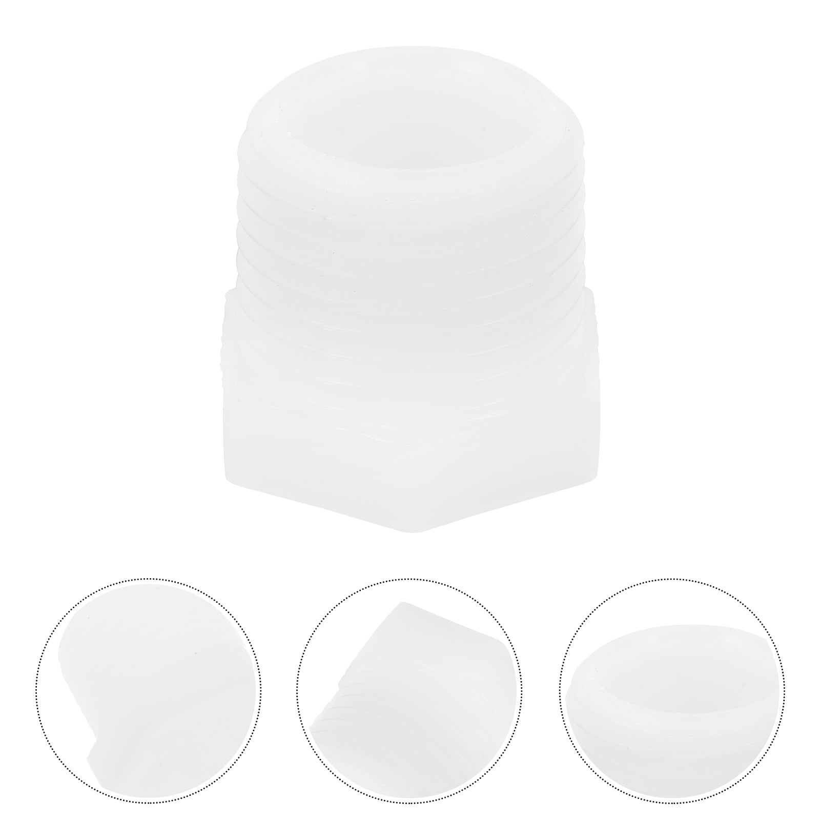 WHAMVOX 12 Pcs Hot Water Tank Plug Camper 2.20X2.20X2.20CM White ...