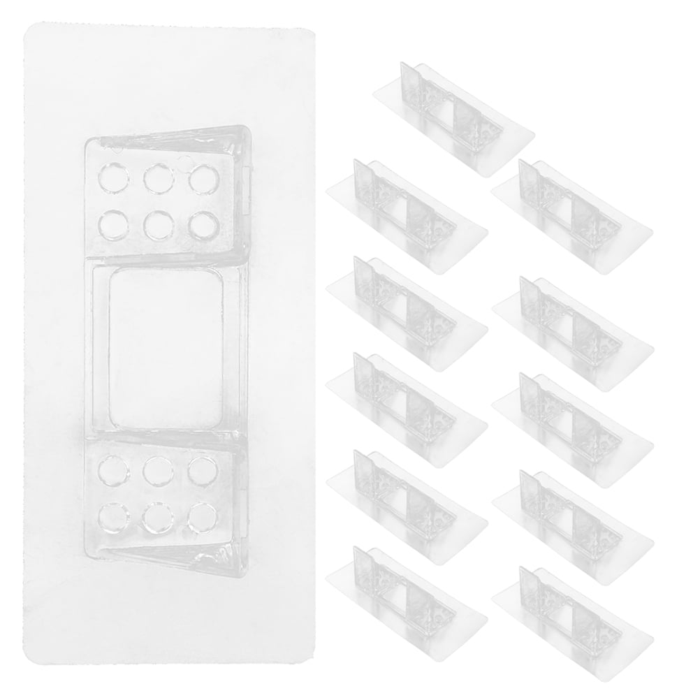 WHAMVOX 12pcs Shelf Peg Shelf Holder Peg Shelf Pin No Punching Kitchen ...