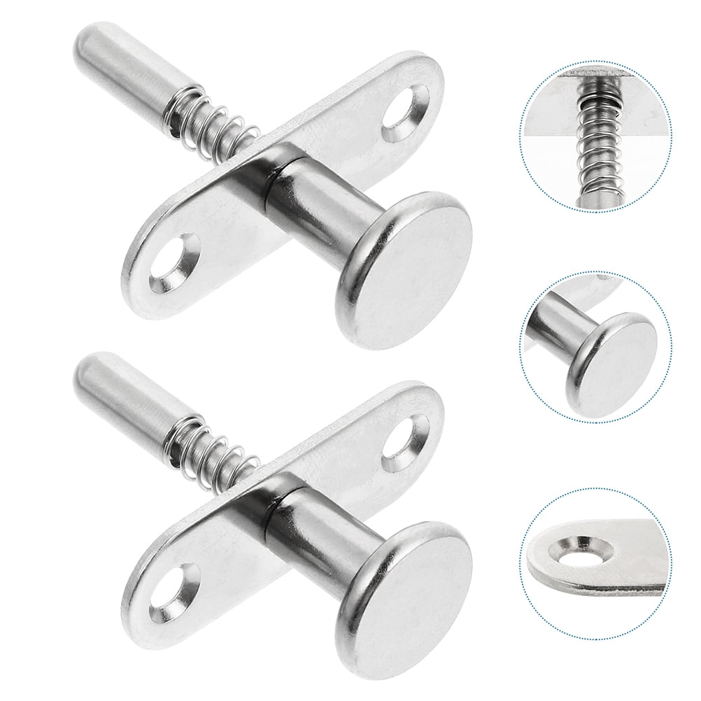 WHAMVOX 12pcs Spring Bolt Latches Baby Bed Crib Spring Screws Furniture ...