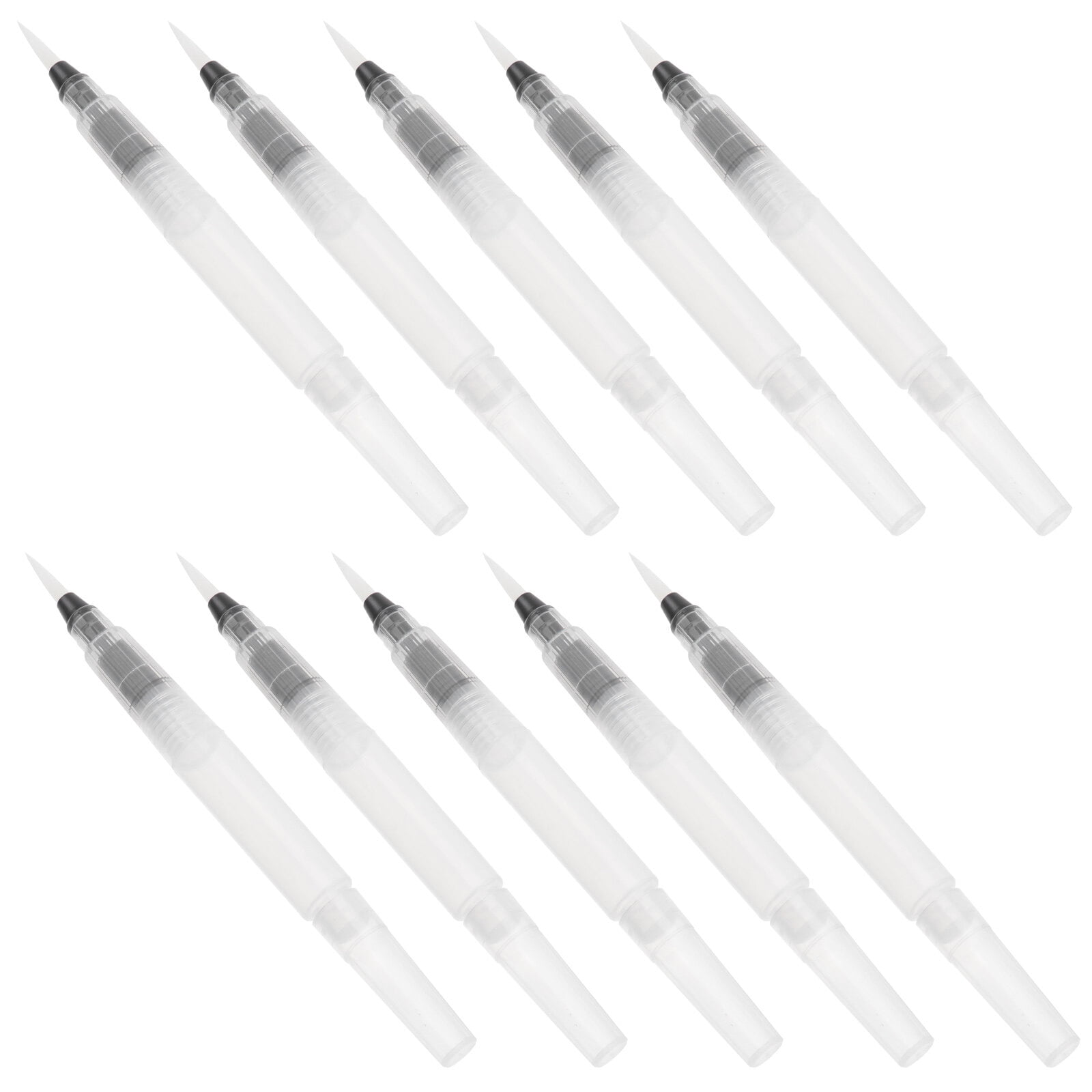 WHAMVOX 12pcs Watercolor Paint Refillable Brushes Fine Tip Water ...