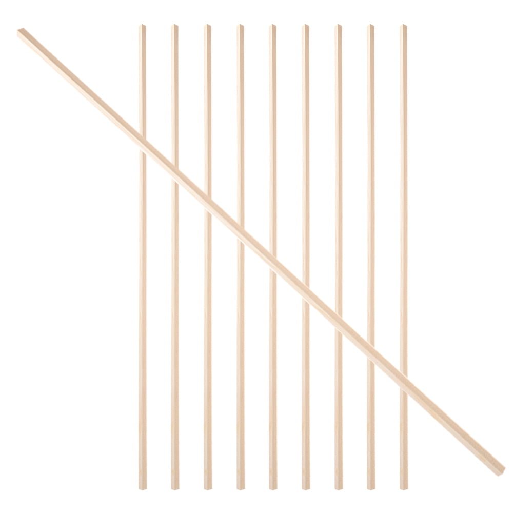 SEWCHICS Window Enhancement Window Molding Trim Beige Wood 12Pack ...