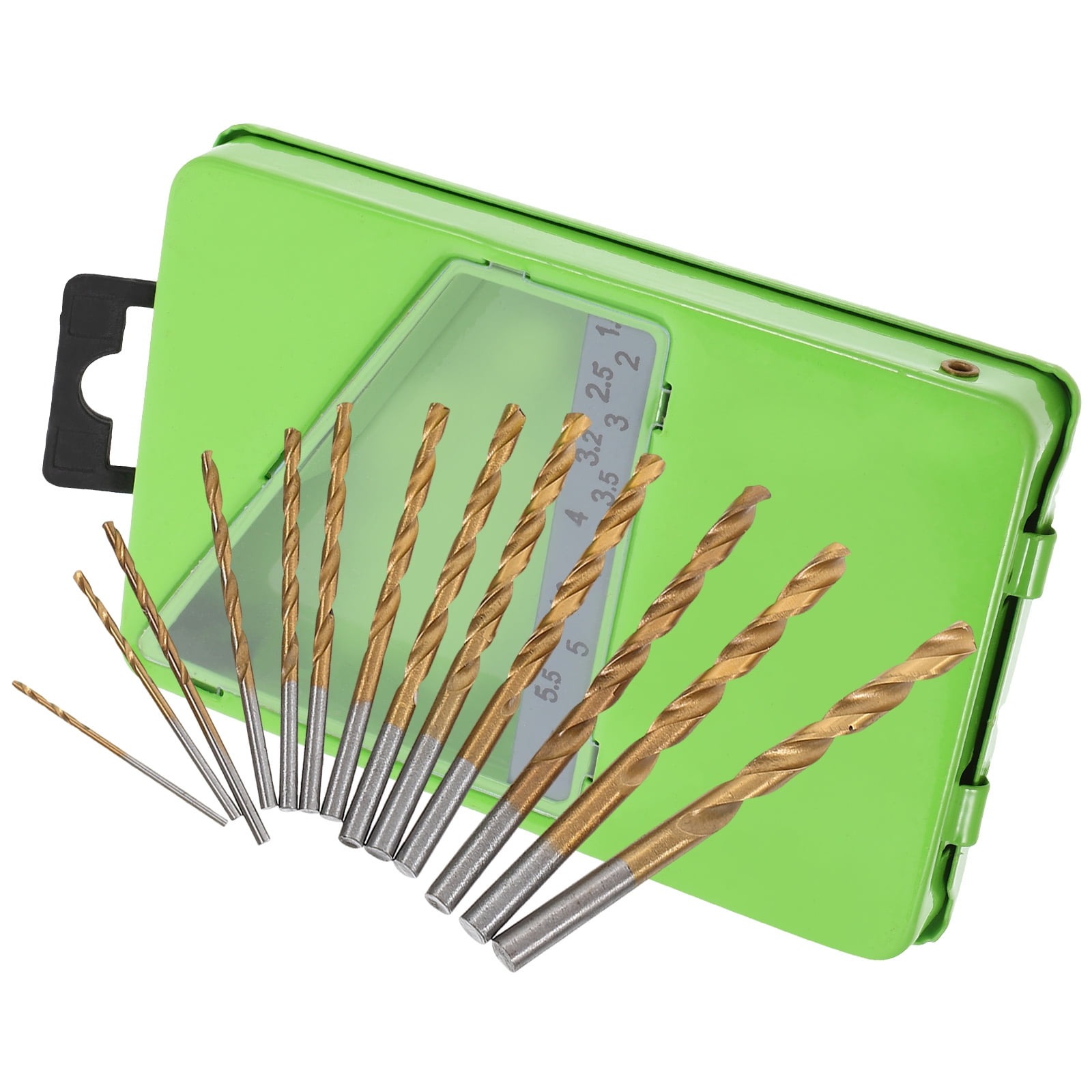 SEWCHICS Metal Drill Bit Set Steel Assorted Color 1 x Storage Box - Walmart.com