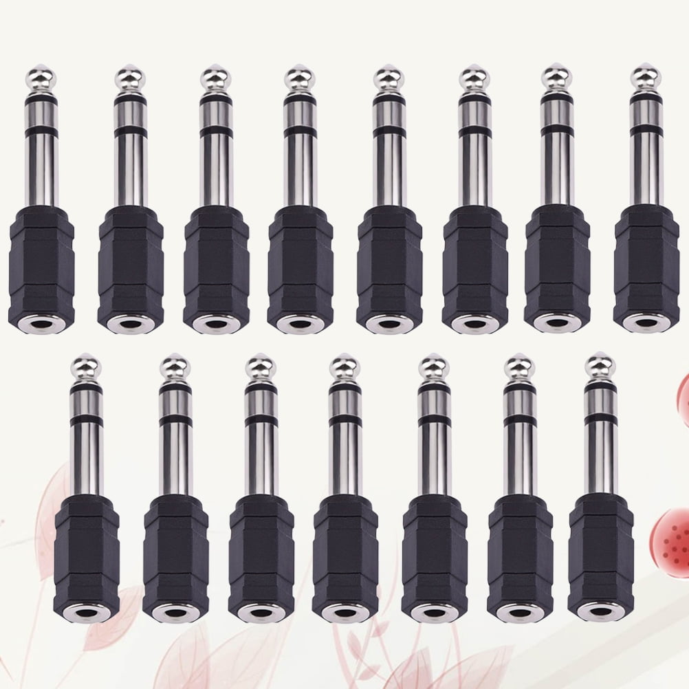 WHAMVOX 15 Pcs Aux Adapter Mic Adaptor Connector Headphone - Walmart.com