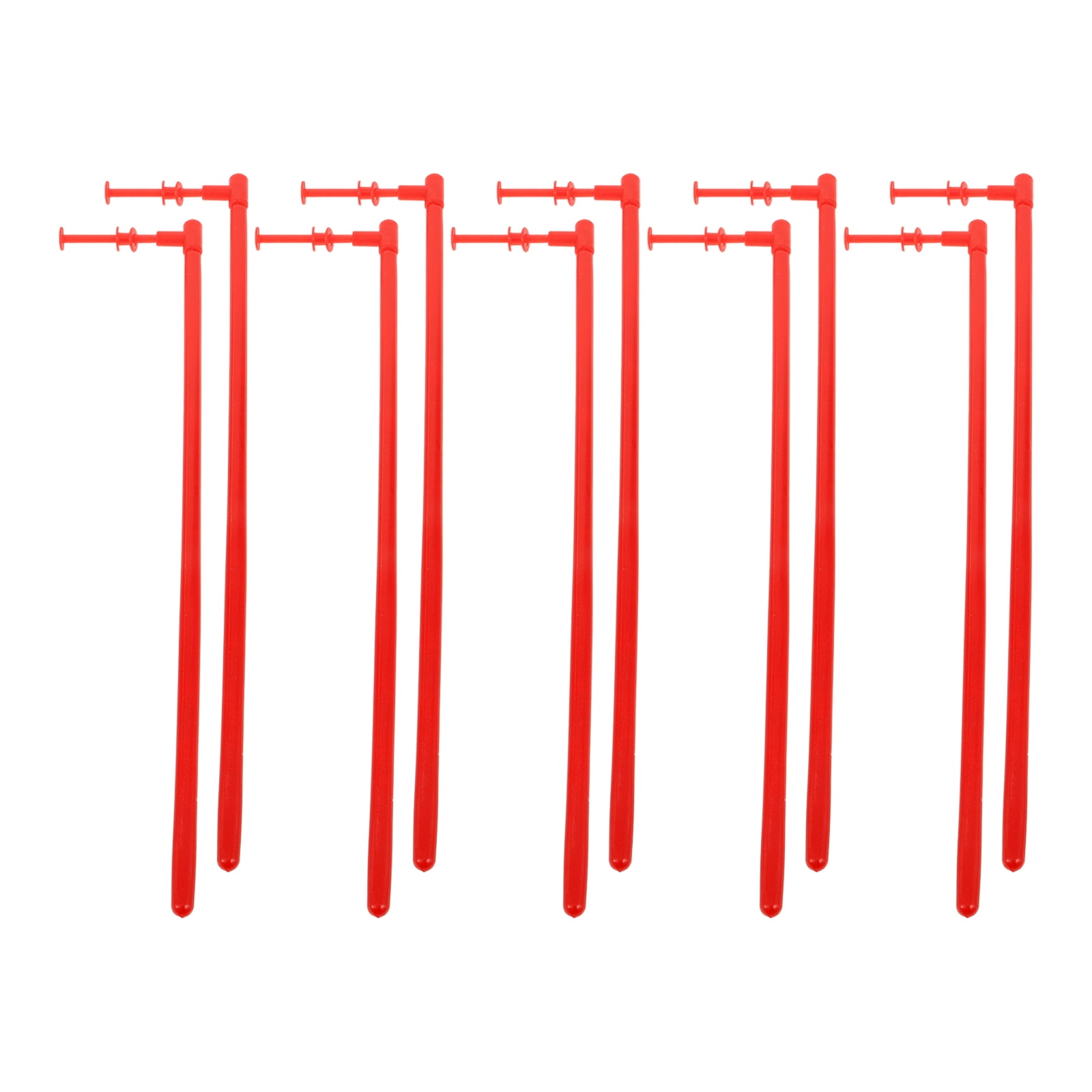 WHAMVOX 15PCS Pinwheel Replacement Parts DIY Windmill Making Poles ...