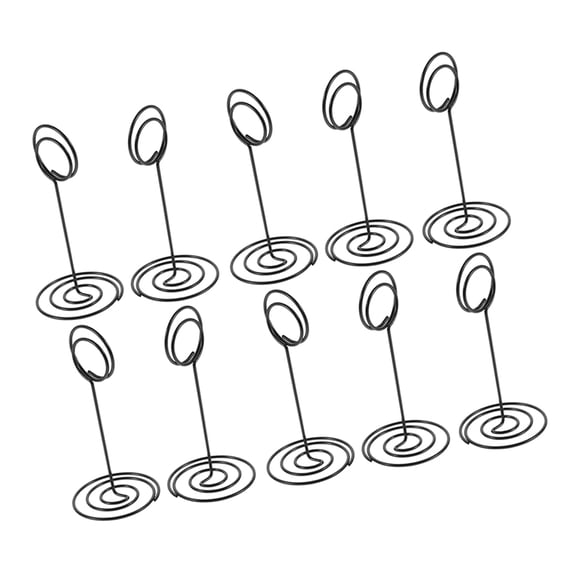 WHAMVOX 15Pcs Desktop Photo Card Holders Table Sign Holders Clips Party ...