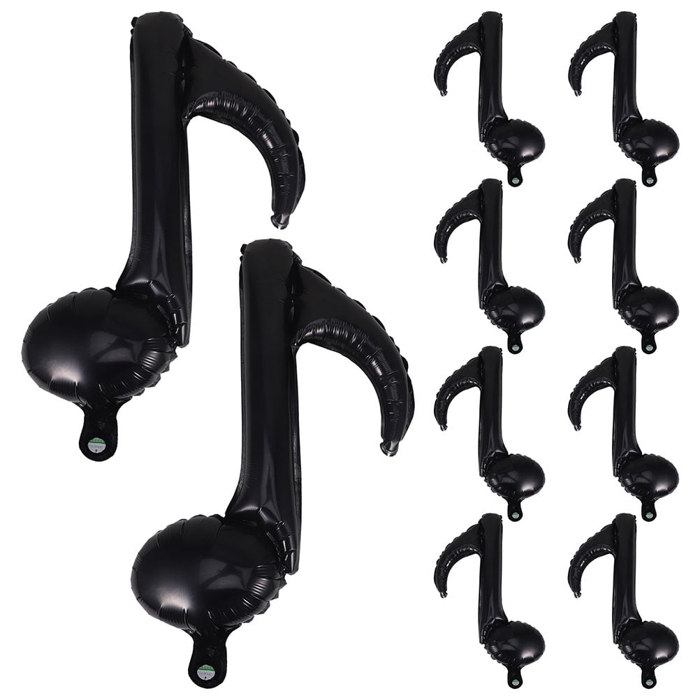 WHAMVOX 15Pcs Musical Note Balloons for Concerts and Band Events ...