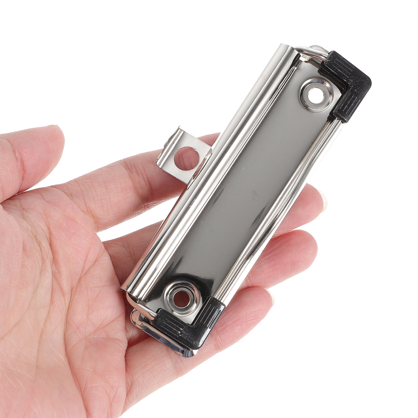 WHAMVOX 15pcs Clipboard Clip 10cm Spring Loaded Surface Mount Handle ...