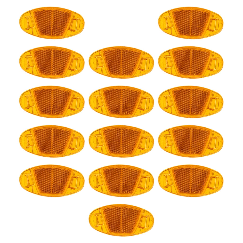 WHAMVOX 16 Pcs Bicycle Reflector Bike Reflective Wheel Lights ...