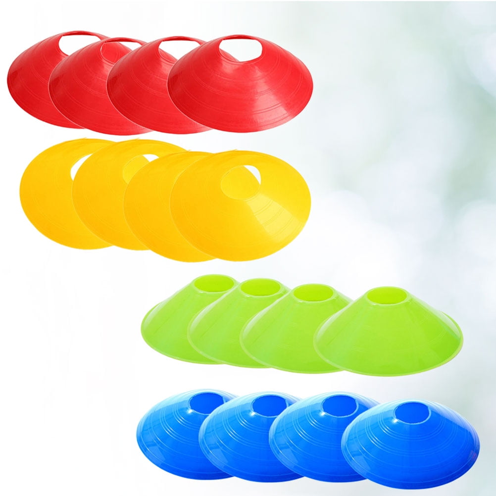 WHAMVOX 16 Pcs Training Flag Disc Set Outdoor Activities Equipment ...