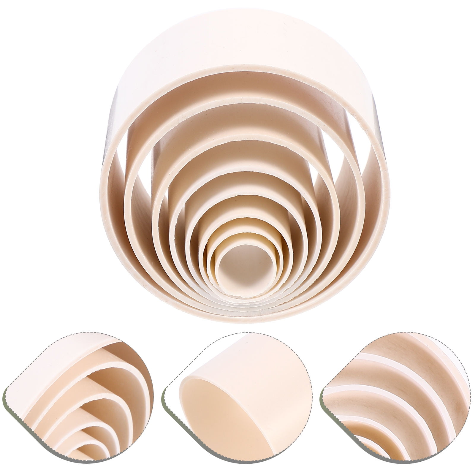 WHAMVOX 16Pcs Professional Flower Mold Sleeves for Fun Modeling ...