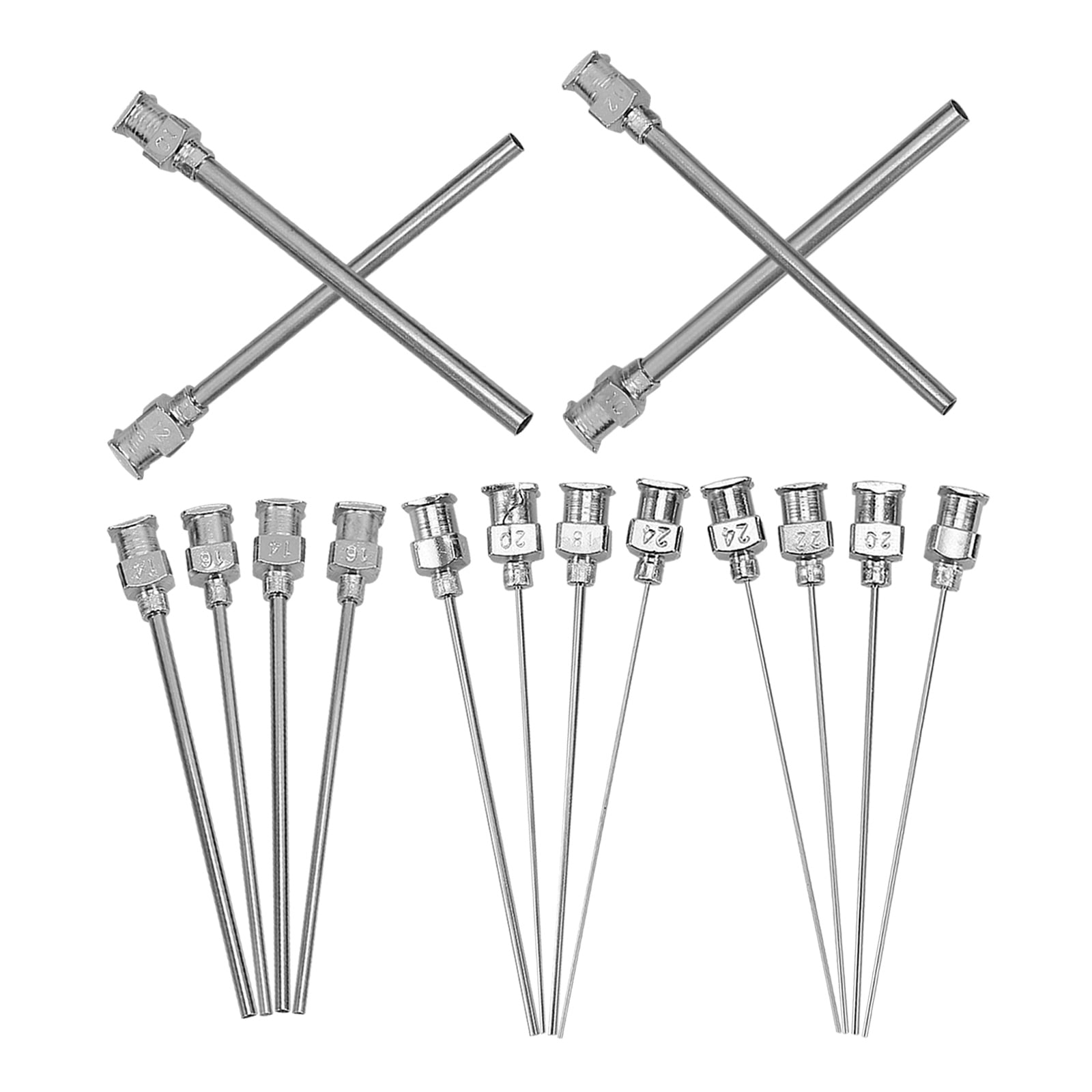 WHAMVOX 16pcs Stainless Steel Tips Replacement Dispenser Needles Glue ...