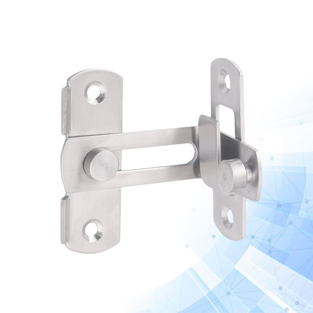 WHAMVOX 1PC Stainless Steel Hasp Latch Lock Sliding Door Lock Security ...